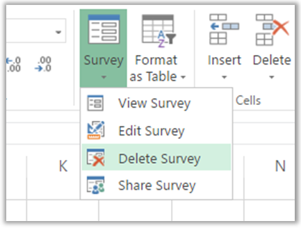 Create an Online Excel Survey