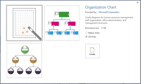 Create a Visio Org Chart from Excel