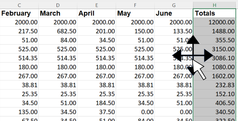Microsoft Excel Cursor Types and What They Mean