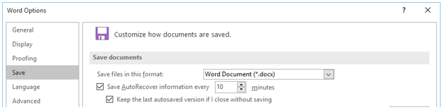 How to Recover an Unsaved Word Document